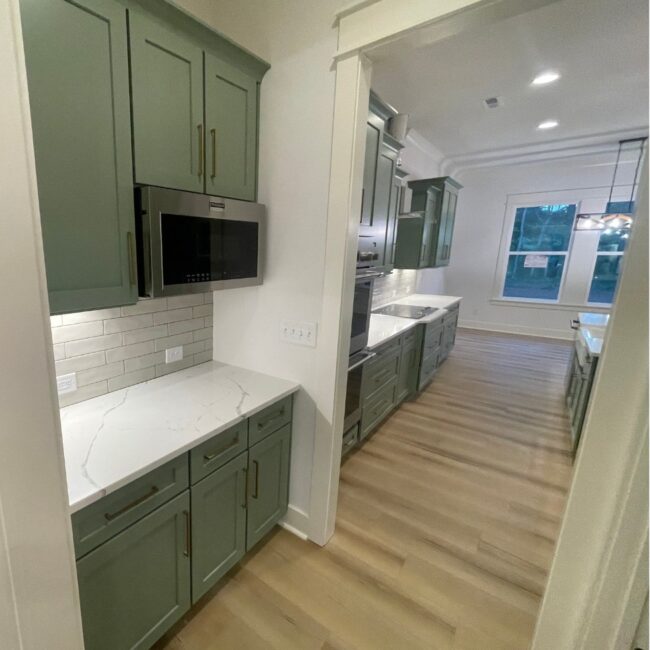 Transform Your Kitchen Cabinets: Sherwin-Williams® Jade Dragon ...